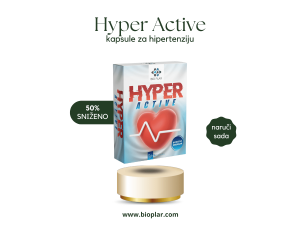 Hyper Active - Kapsule za povišen krvni pritisak (Hipertenziju)